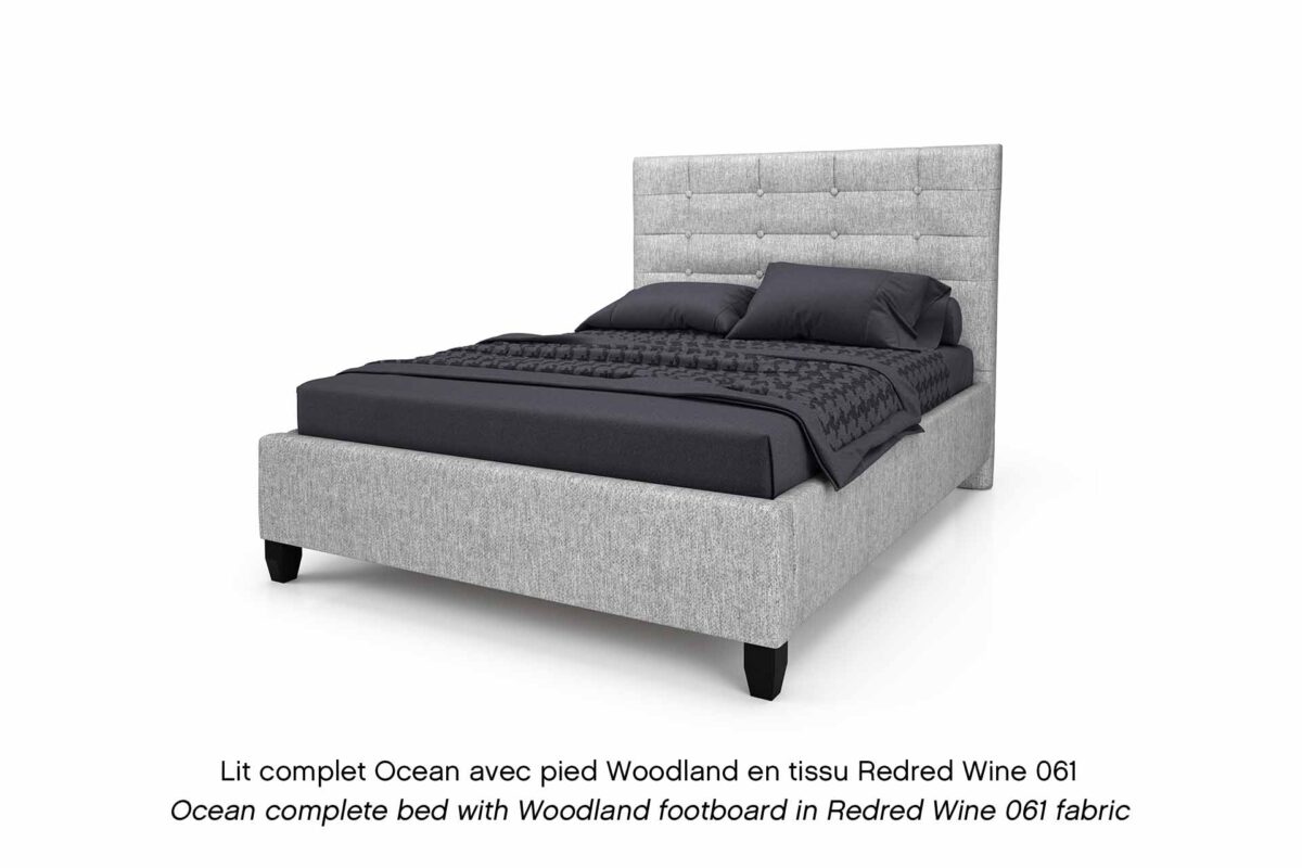 Ocean Upholstered Bed Frame - Beaudoin Beds