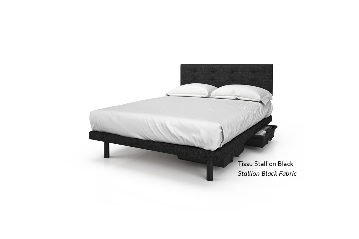 Reflexx Platform Bed Base with Zenith Headboard - Beaudoin Beds