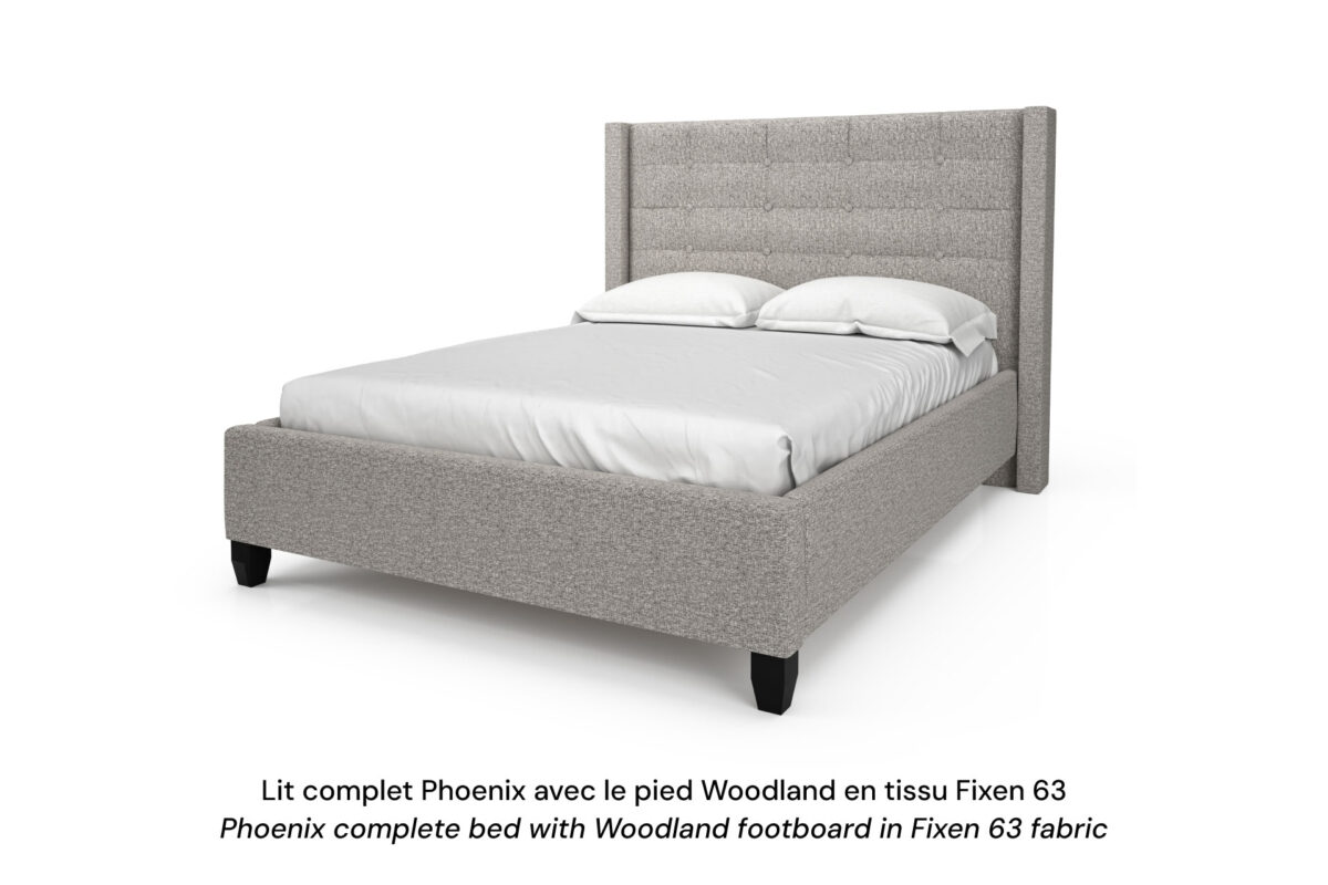 Phoenix Upholstered Bed Frame - Beaudoin Beds